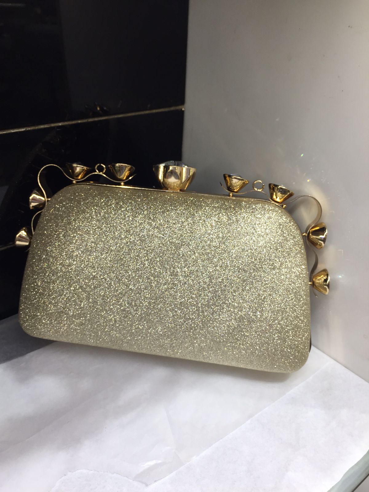 Golden | Fancy Clutch for women – Millilegacy