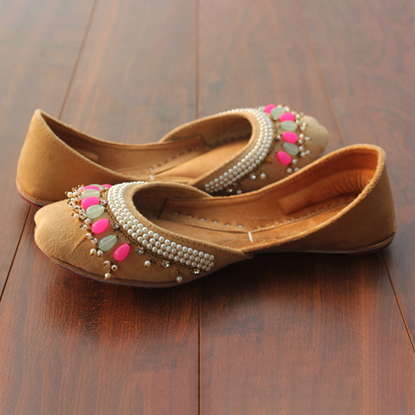 Fawn Fancy Khussa for girls – Millilegacy