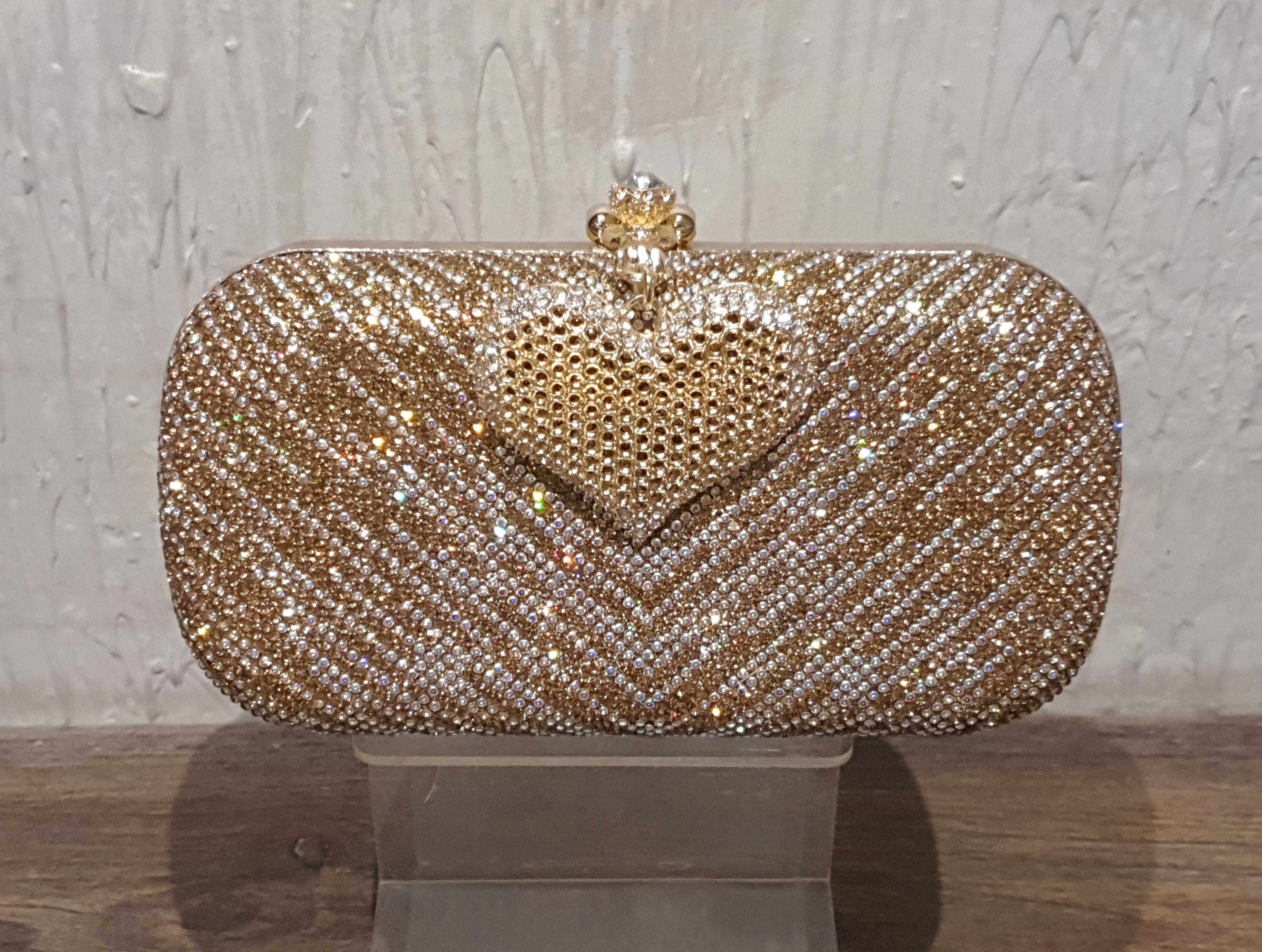 Golden Fancy Clutch for women – Millilegacy