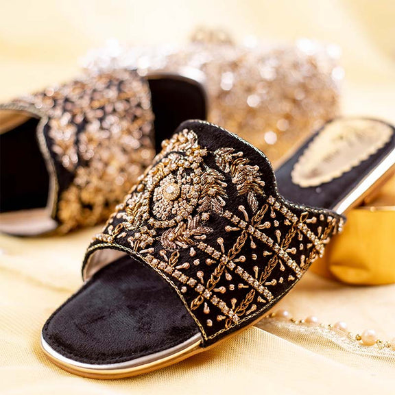 Ladies Fancy Slippers In Pakistan/Millilegacy.com